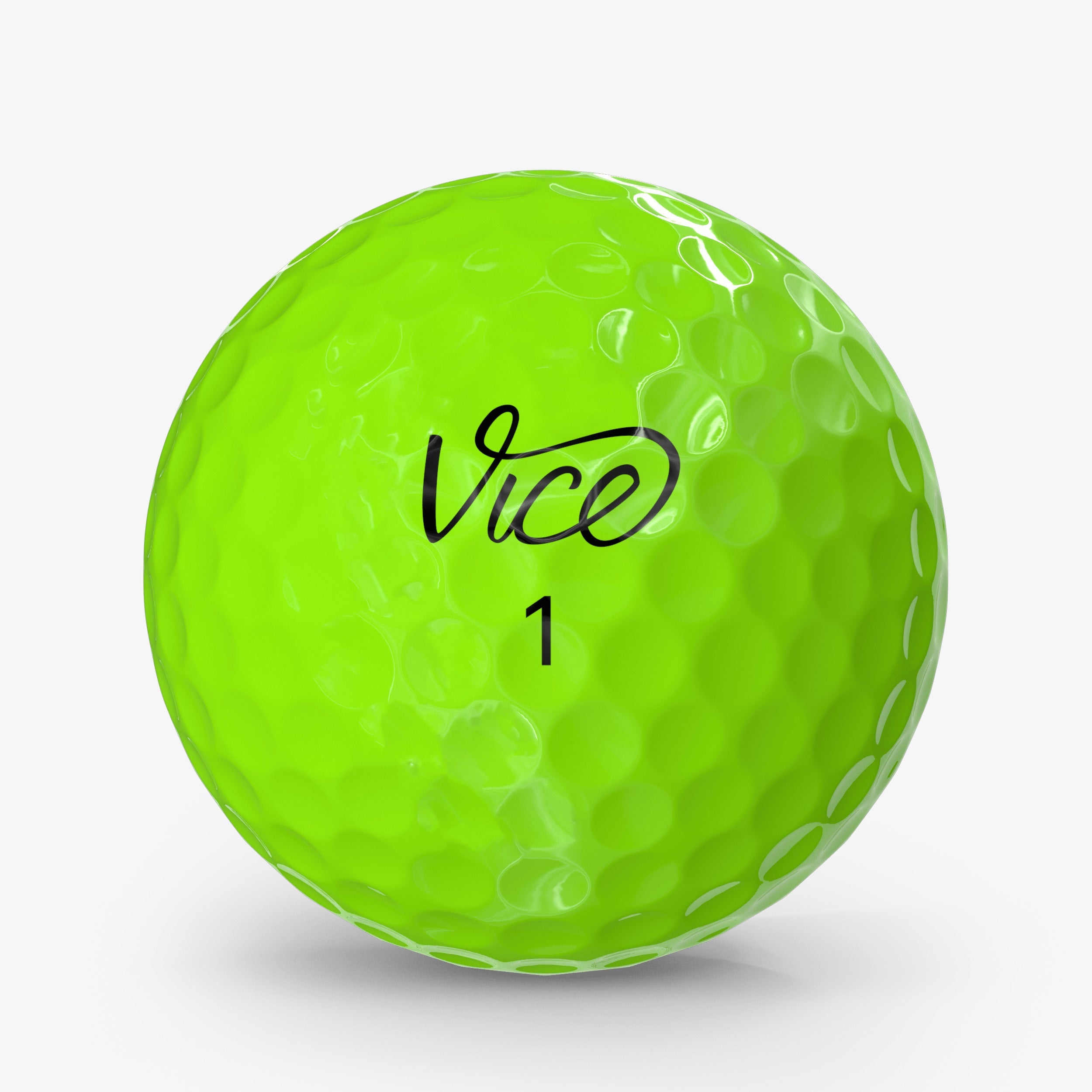 Vice Golf Vice Pro Air Golf Balls - Neon Lime (1 Doz) – Golfopia